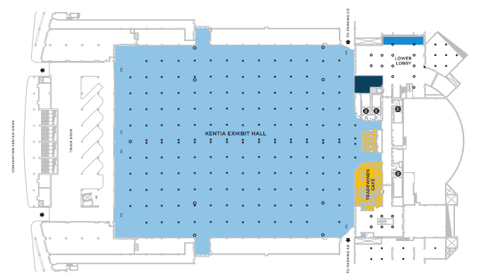 Convention Center Map | LACC Map | Los Angeles Convention Center | Los ...